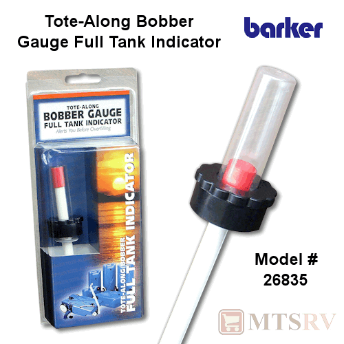 Barker Tote-Along Waste Holding Tank Bobber - 26835 - 3/4" Full ...